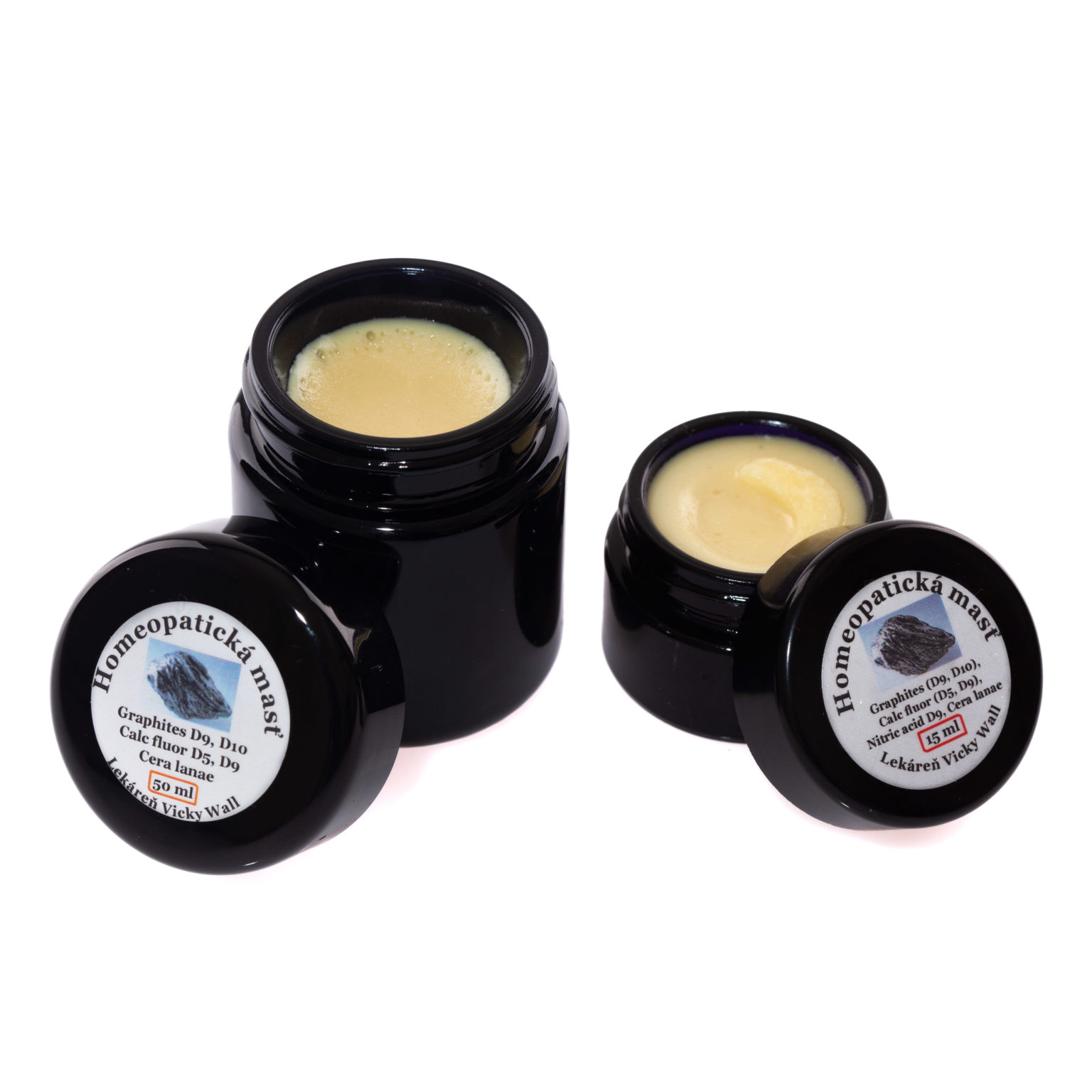 Homeopatická mast Graphites – Lékárna Vicky Wall – Eshop